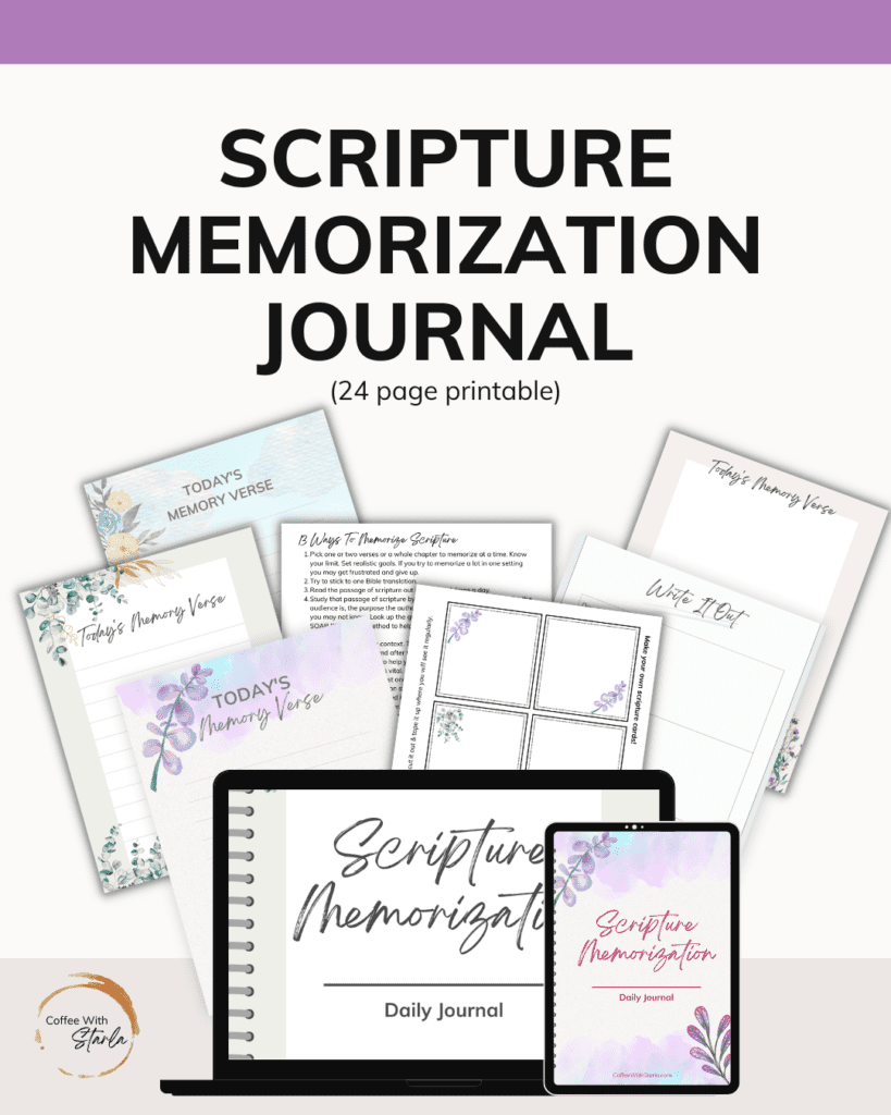 13 Easy Ways To Help You Memorize Scripture - Coffee With Starla