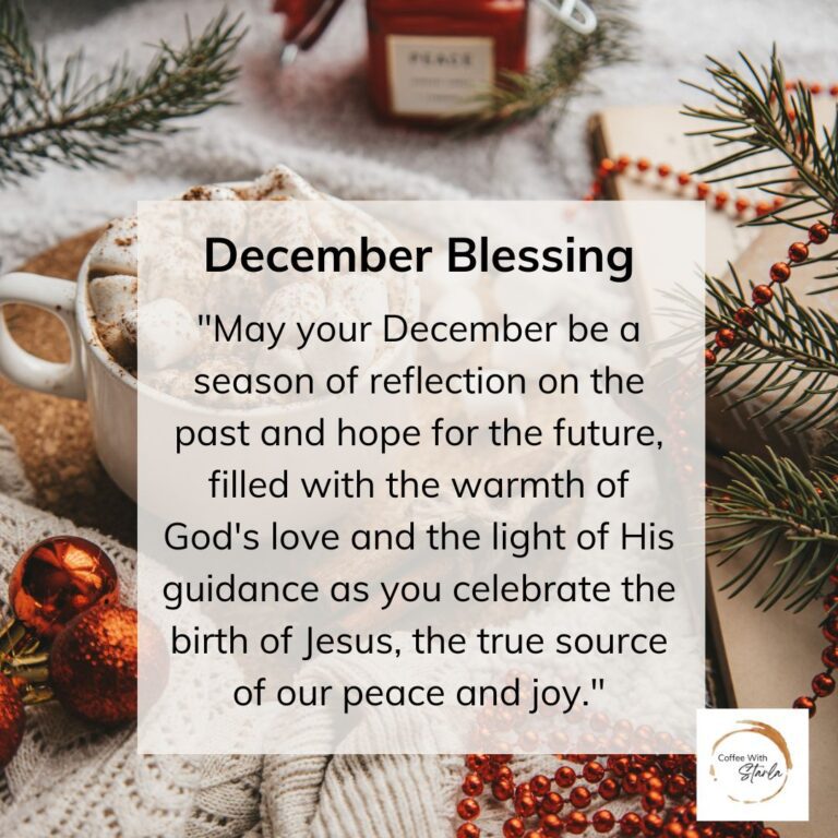 31 Top December Prayer Points for 2024 with Scripture - Coffee With Starla